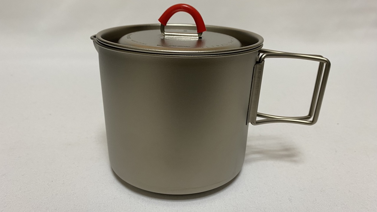 EVERNEW「Ti Mug pot 500」 │ 「ちゃんと軽い」オトナのチタンクッカー | 盛れてません。