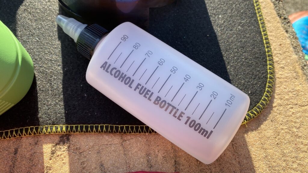 IMCOのアルコール燃料ボトル | 盛れてません。